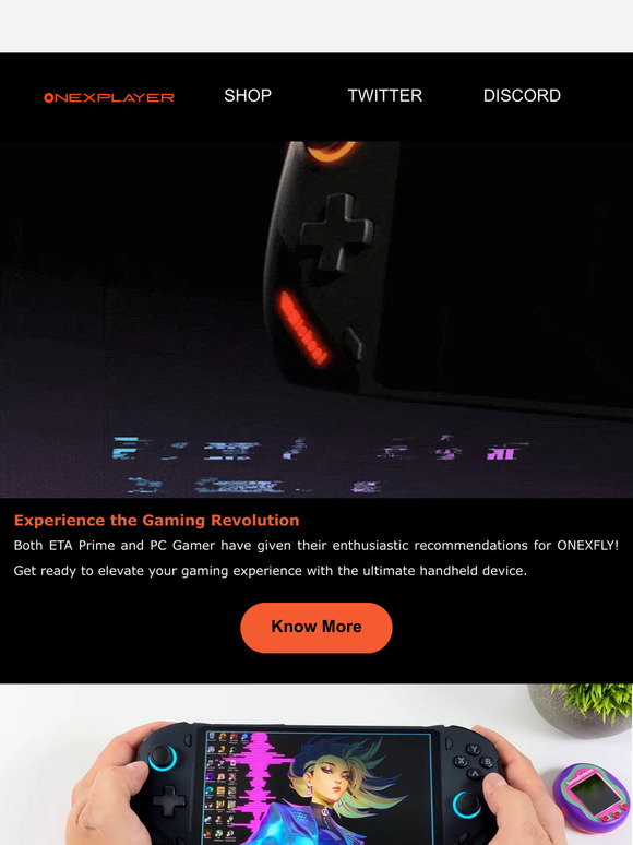 Onexplayer: 🔥ETA Prime & PC Gamer Rave About ONEXFLY! | Milled