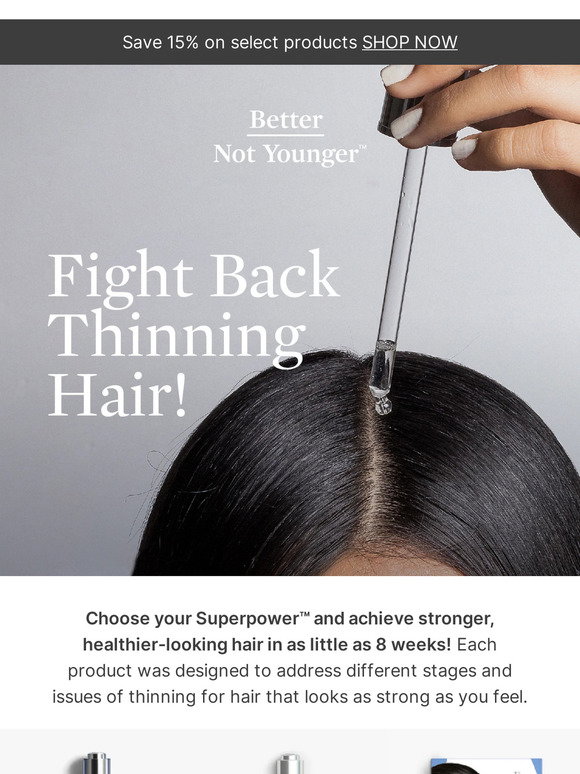 Better Not Younger: 8 Weeks to Thicker, Stronger Hair 💪 | Milled