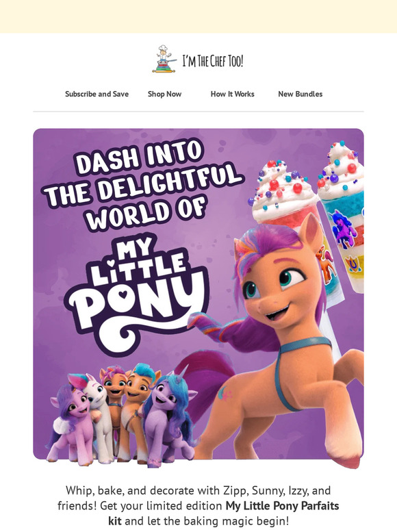 I'm The Chef Too!: My Little Pony Parfaits are here 🌈 | Milled