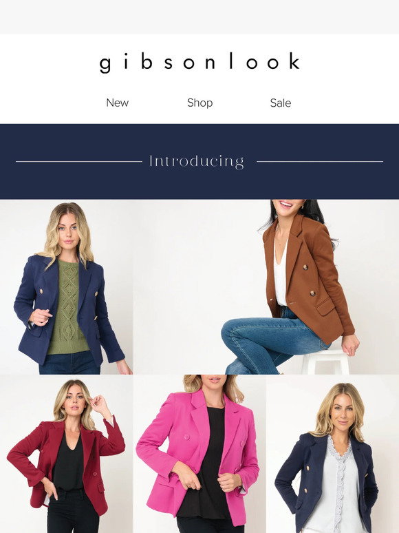 Gibson: Check out our Double Breasted Blazer! 💼 | Milled