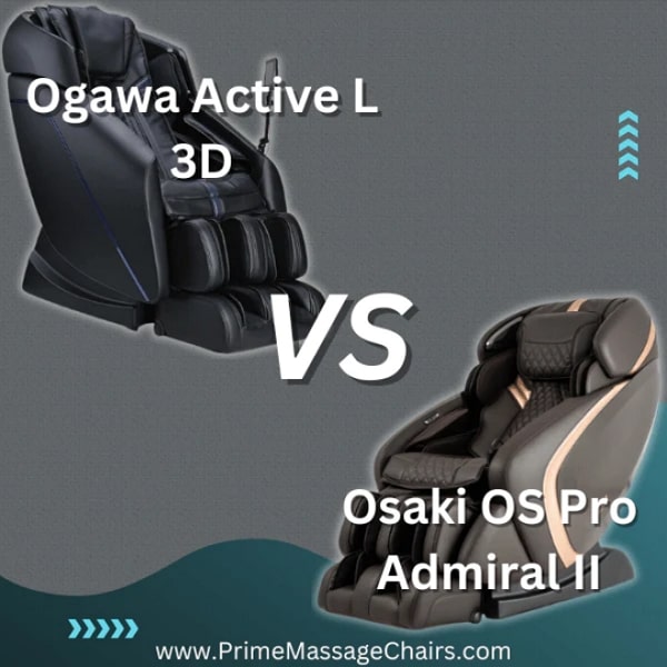 Prime Massage Chairs 🔥 Just Launched Ogawa Active L 3d Vs Osaki Os
