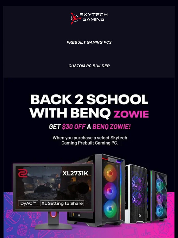 Skytech Gaming: Power up your studies with Skytech Gaming's Back to ...