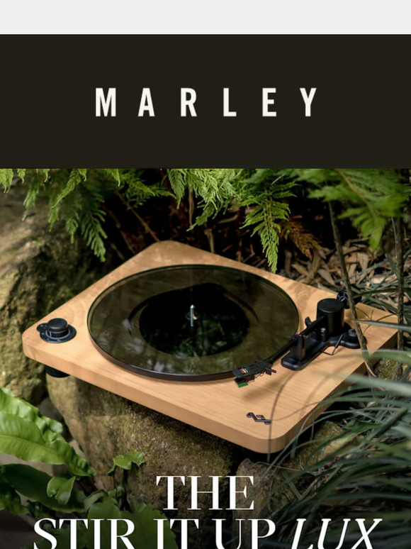 House of Marley: Meet Our New Premium Turntable | Stir it up Lux | Milled