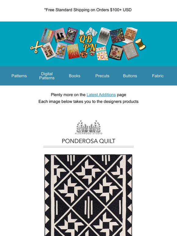 Quilt Patterns: New Quilt Pattern by Amber Elliot from Alderwood Studio ...