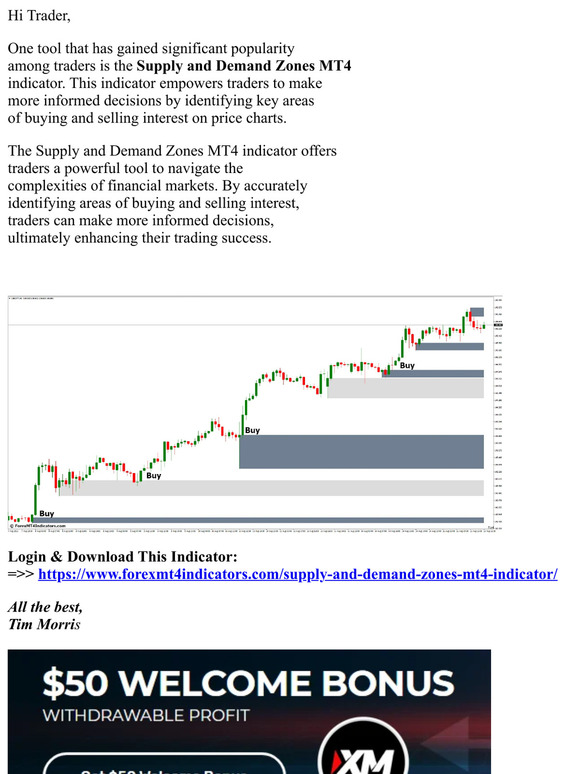 Forex MT4 Indicators: [Download] Supply and Demand Zones MT4 Indicator ...