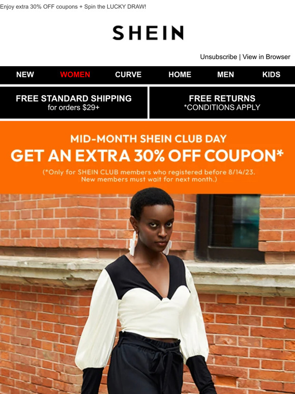 SHEIN: Yay, It's SHEIN CLUB Day! | Milled