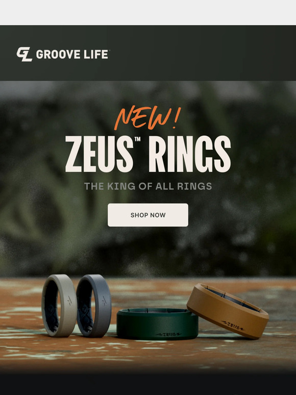 Groove Life: ⚡New Zeus Rings are here!⚡️ | Milled