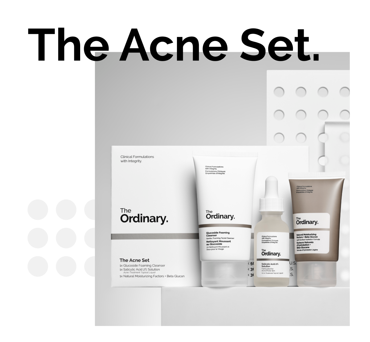DECIEM: Introducing The Acne Set. | Milled