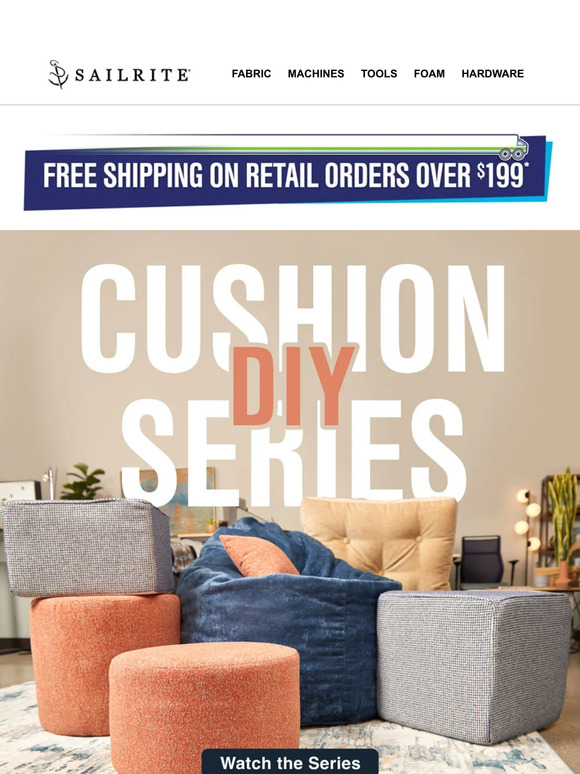 Sailrite: It’s Finally Here! Crypton Cushion Video Series | Milled