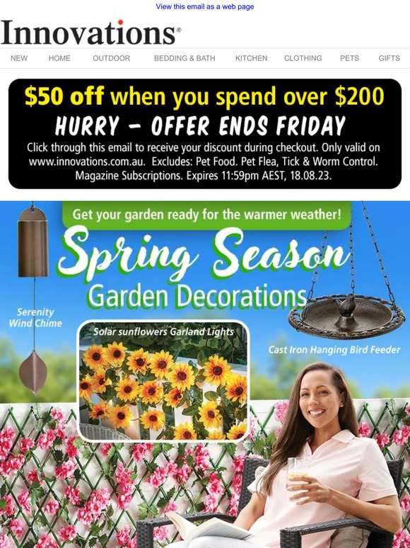 Innovations: $50 Coupon Inside: Be spring-ready with these garden ...