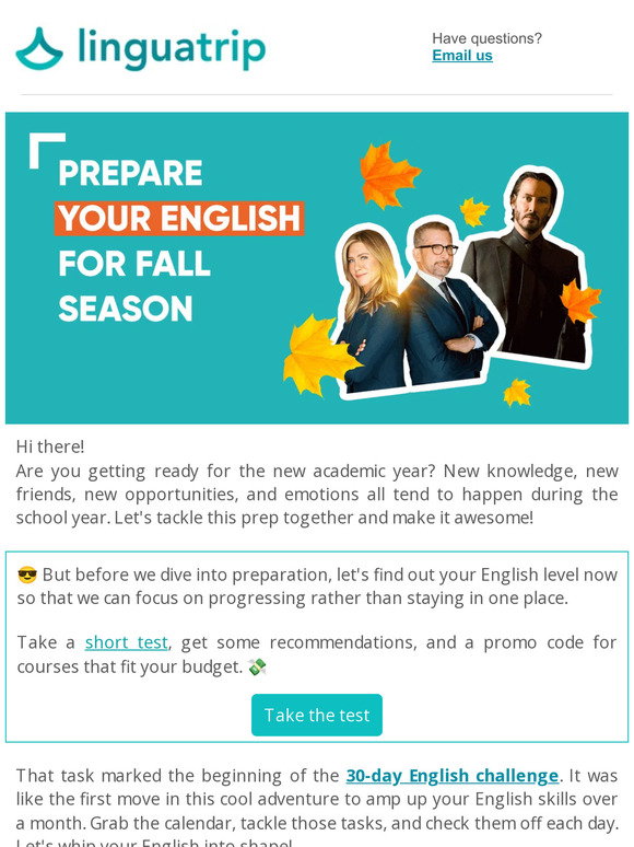 LinguaTrip: ⭐30-Day English Challenge | Milled