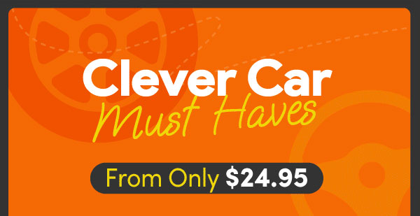 Global Shop: Clever Car Must Haves: FROM ONLY $24.95 | Milled