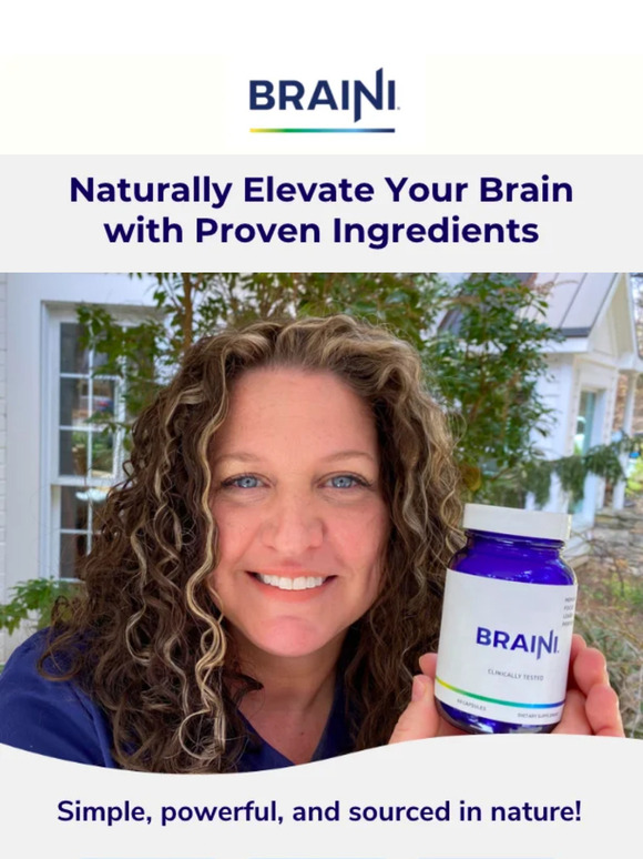 Braini: 3 Natural Ingredients Backed by 50+ years of Research | Milled