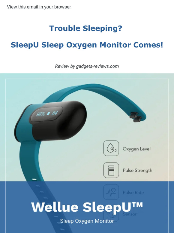 Viatom Technology Co., Ltd.: Trouble Sleeping? Wellue Sleep Oxygen ...