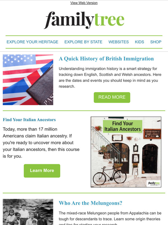Family Tree Magazine: A Quick History of British Immigration | Milled
