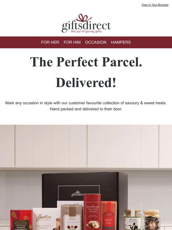 Gifts Direct: The Perfect Parcel. Delivered 📦 | Milled