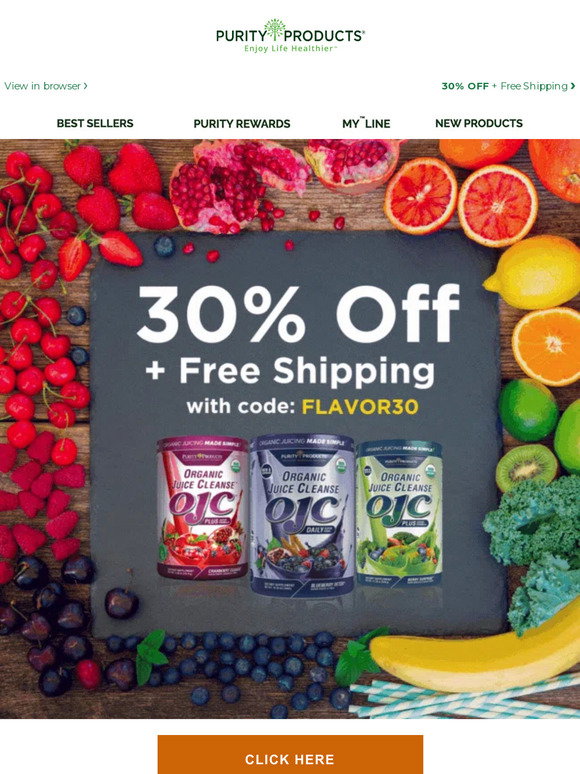 Purity Products: What's Your Favorite Flavor? | Milled
