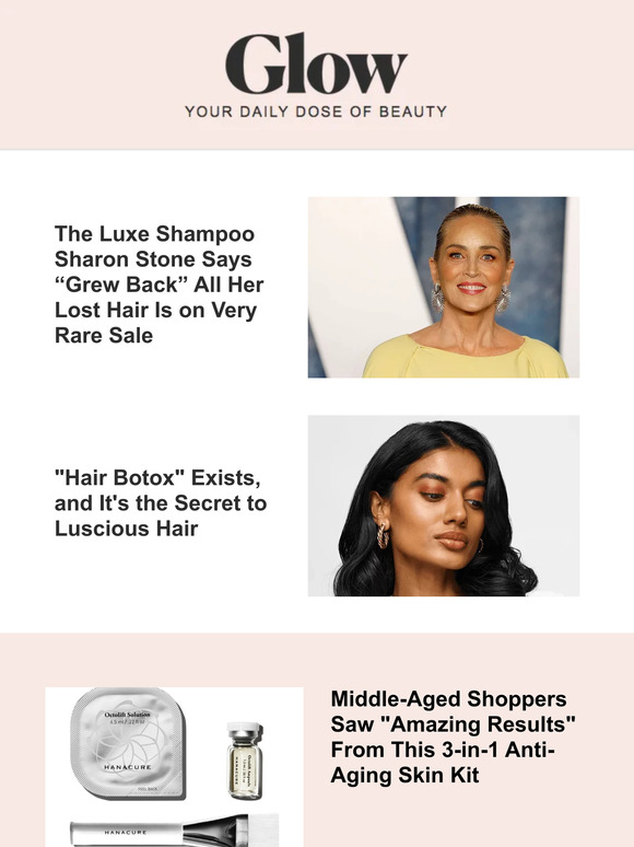 InStyle: Sharon Stone swears this shampoo helped grow her hair back ...