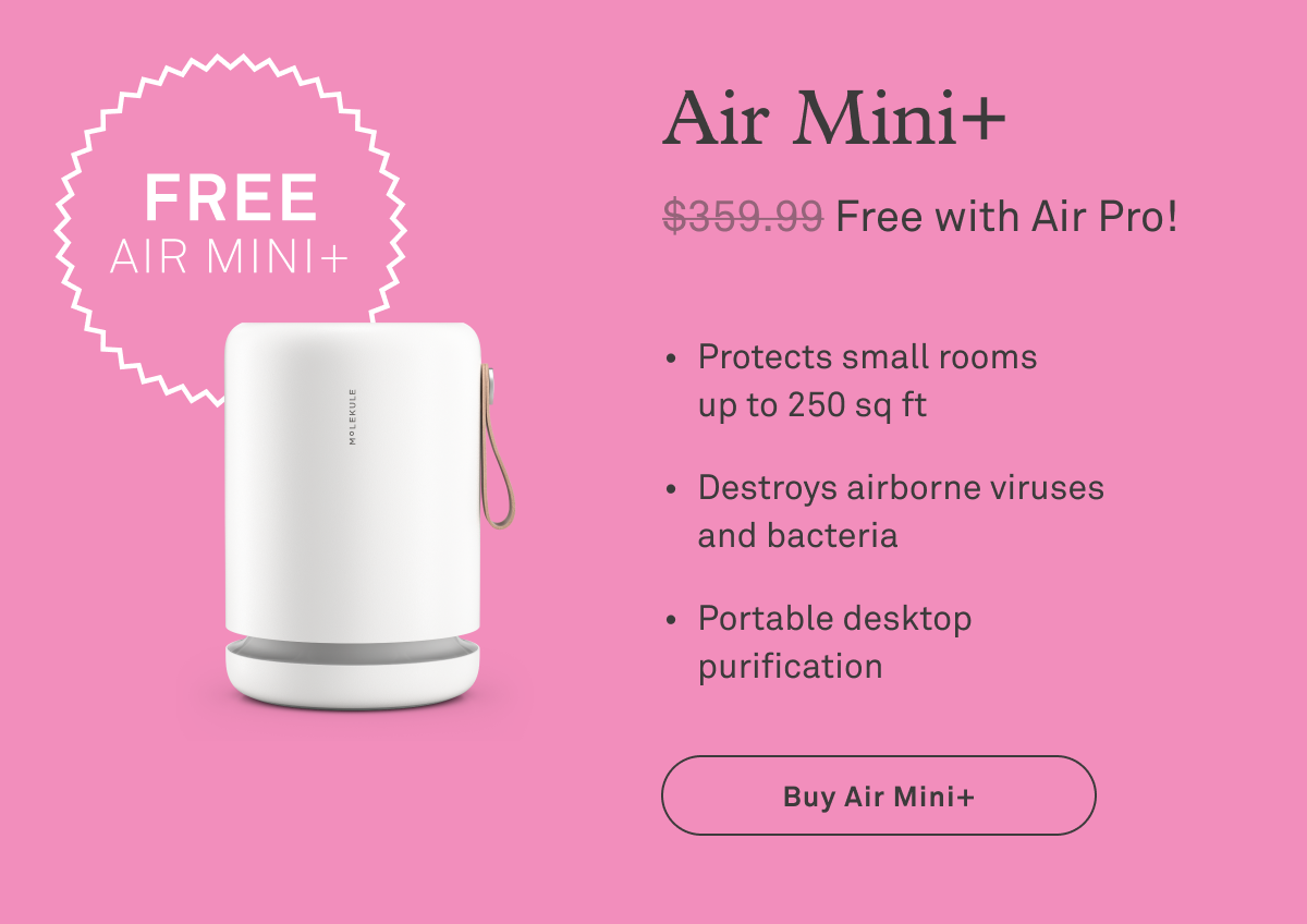 Molekule: Air Pro’s everything but Air Mini+ is more than “just” a ...