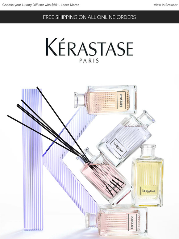 Kérastase: Limited-Edition Luxury Diffusers now with orders $65+! | Milled
