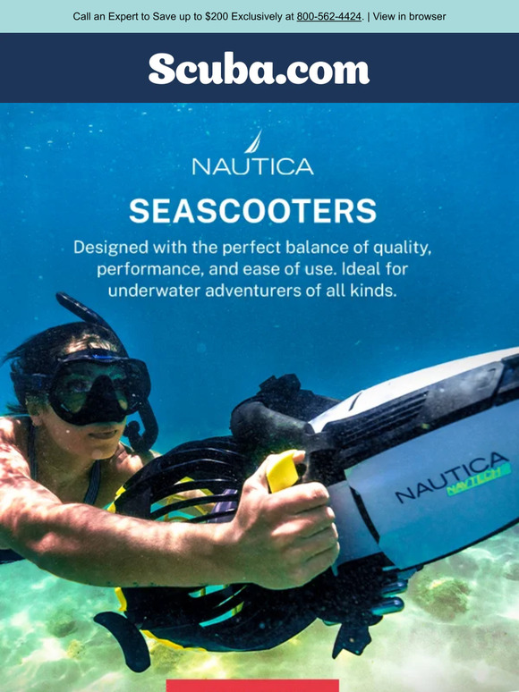 LeisurePro: Dive into Adventure with Nautica SeaScooters | Milled