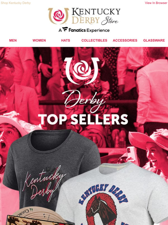 Kentucky Derby: Get Your Kentucky Derby Top Sellers | Milled