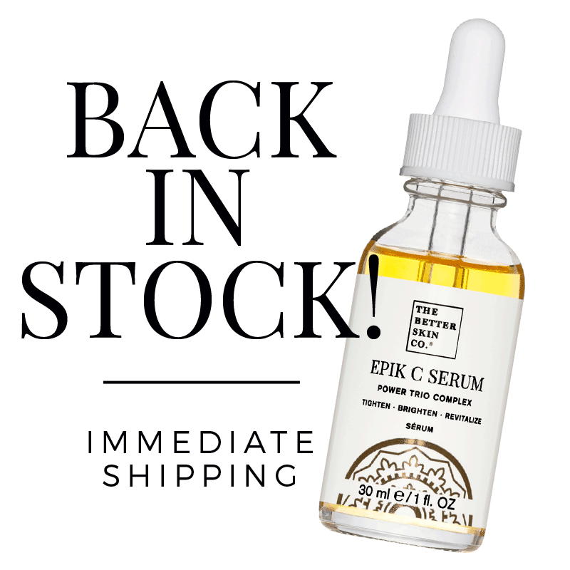 The Better Skin Co.: Epik C Serum 🍊 Back in Stock! | Milled