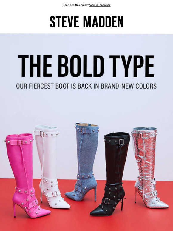 Steve Madden: New Colors. Same Fave. | Milled