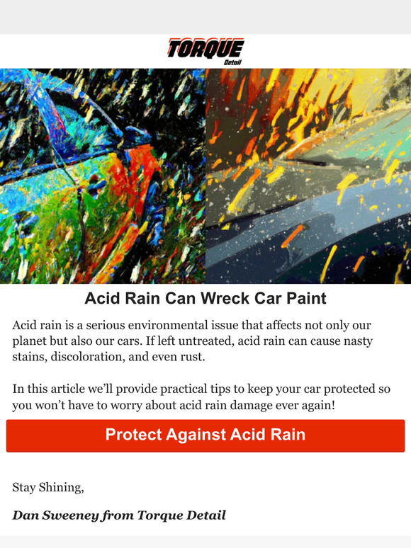 Torque Detail: Acid Rain Can WRECK Your Paint | Milled