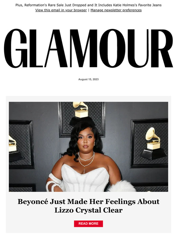 Glamour: Beyoncé Just Made Her Feelings About Lizzo Crystal Clear | Milled