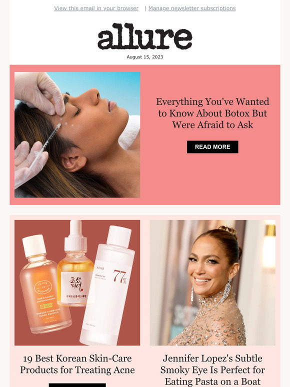 Allure: How Much Do Botox Injections Actually Cost? | Milled