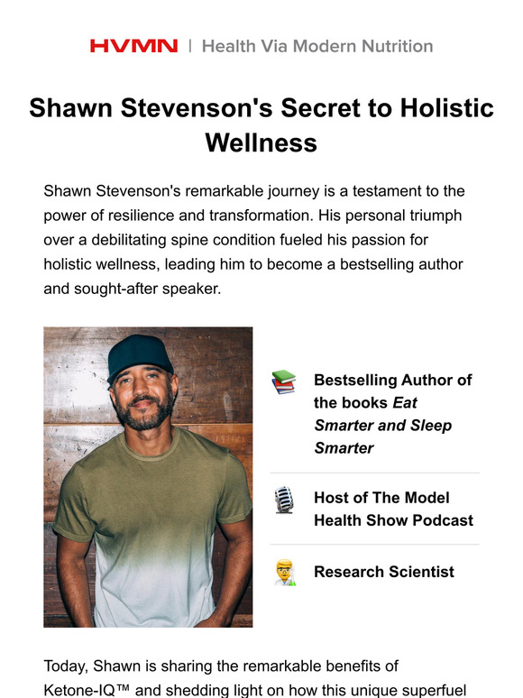HVMN: Discover the Secret to Holistic Wellness | Milled