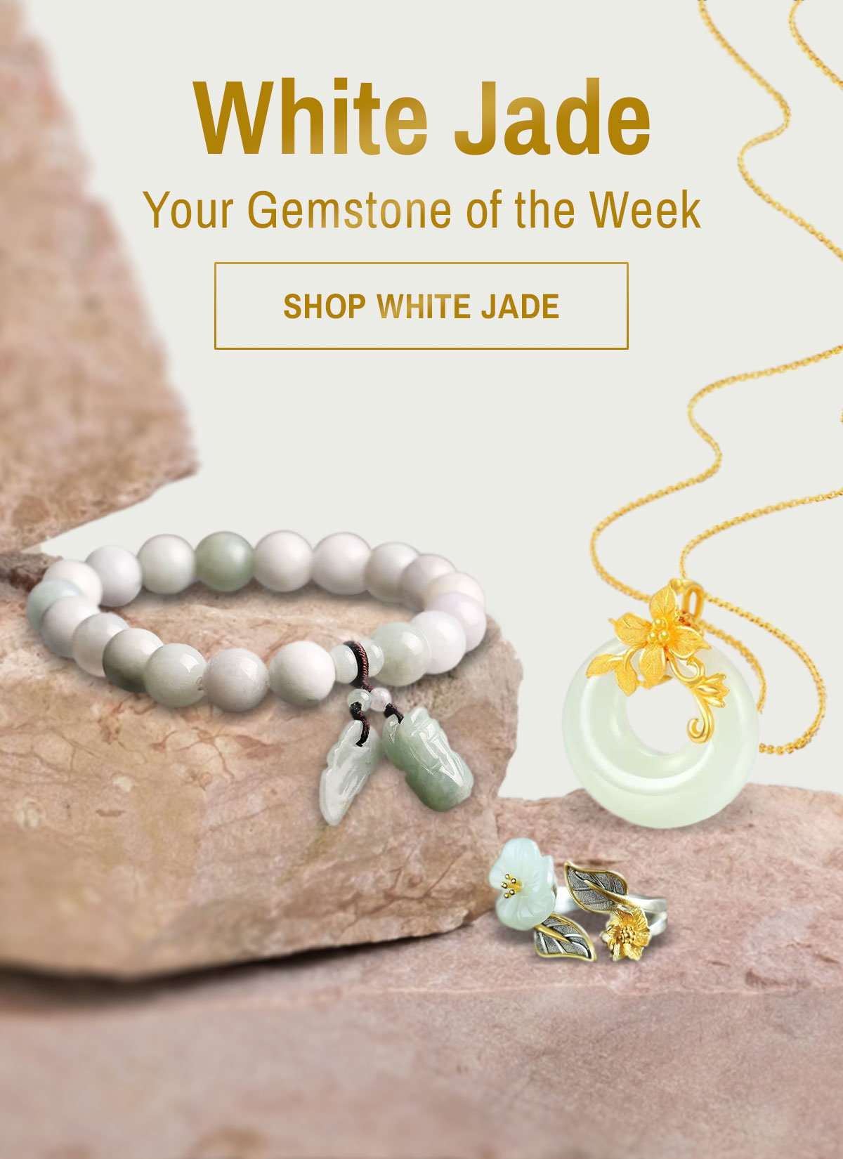 Buddha Power Store: Gemstone of the Week: White Jade. | Milled
