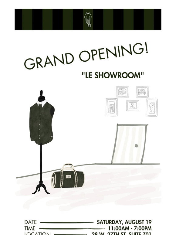 Le Alfré: GRAND OPENING: "Le Showroom" | Milled