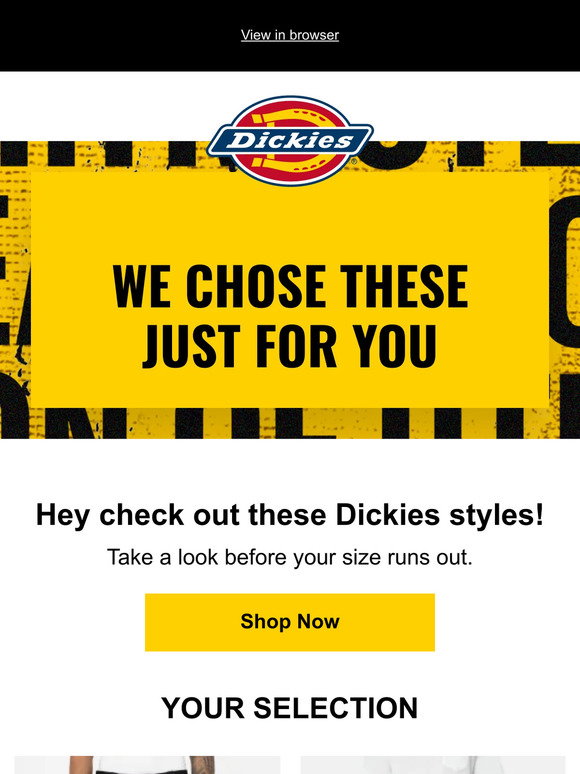 Dickies: We chose the perfect Dickies styles just for you ! | Milled