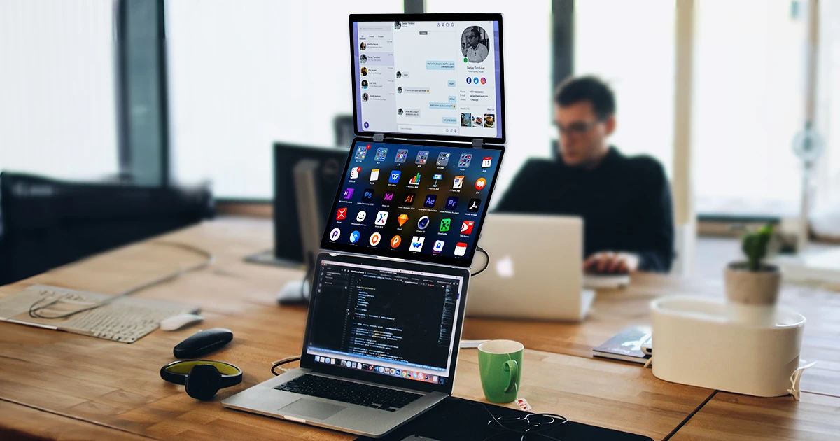 Indiegogo: These ultra-portable touchscreen dual monitors come in ...