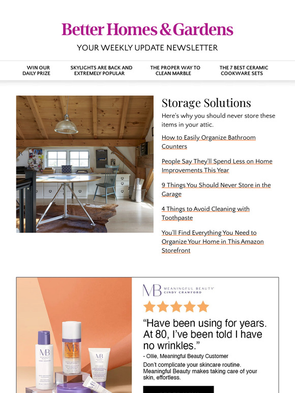 Better Homes and Gardens: 🏡 Never Store These Items in the Attic | Milled