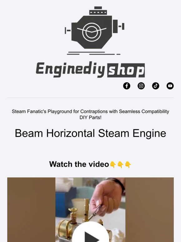 Enginediy: The Whole Process of Aassembling a Super Steam Engine⚡ | Milled