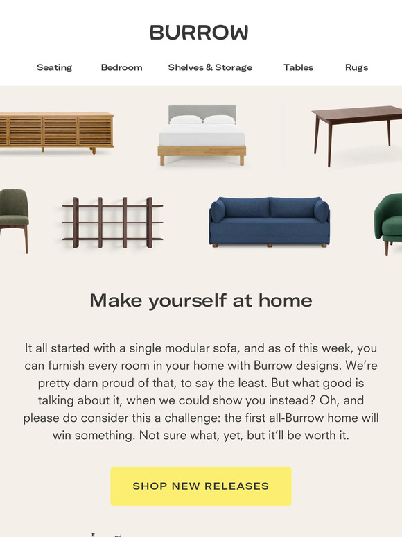 Burrow: The Whole Home Catalog | Milled