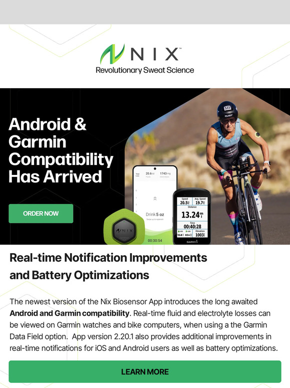 Nix: Garmin Compatibility and Devices Expanded | Milled