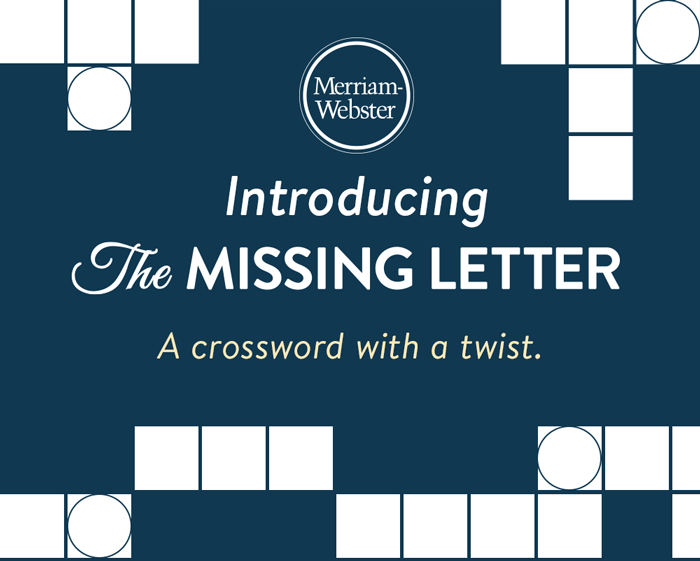 Merriam-Webster: New Game Alert: The Missing Letter | Milled