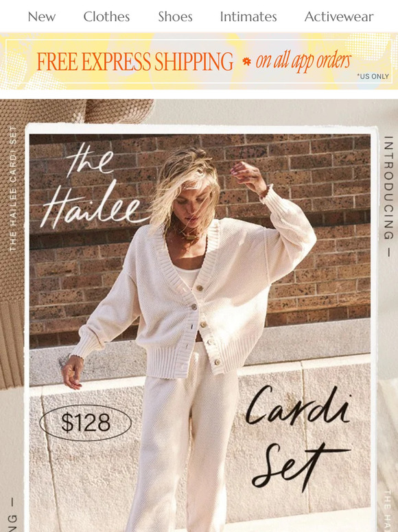 Free People: 🥁 The Hailee Cardi Set is HERE 🥁 | Milled