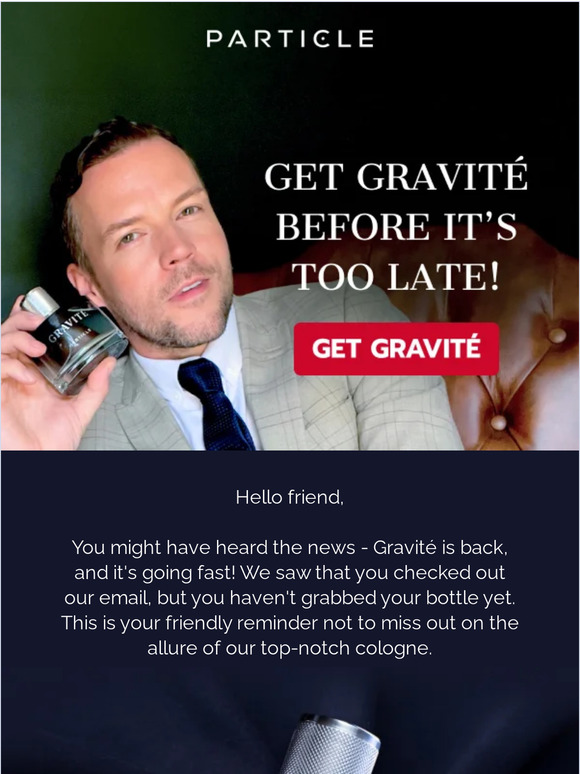 Particle: Gravité is Going Fast! Don't Miss Out | Milled