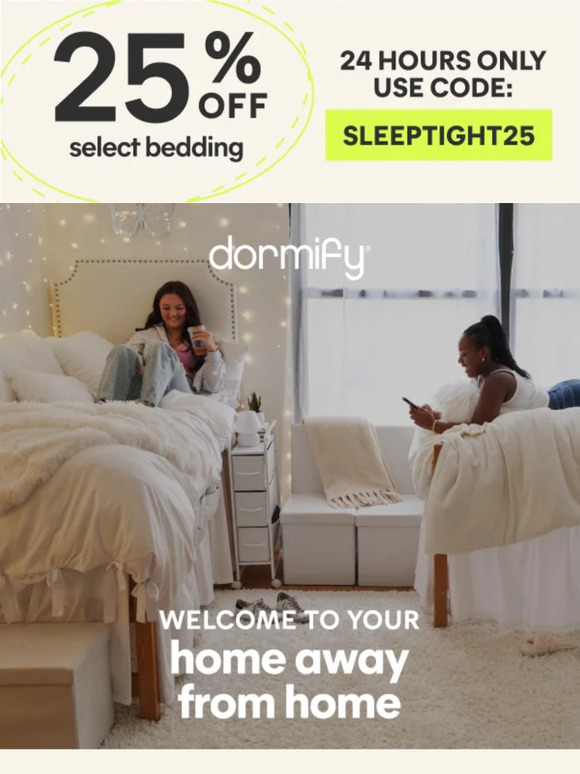 Dormify: no 🙅‍♀️ homesickness🙅‍♀️ allowed | Milled