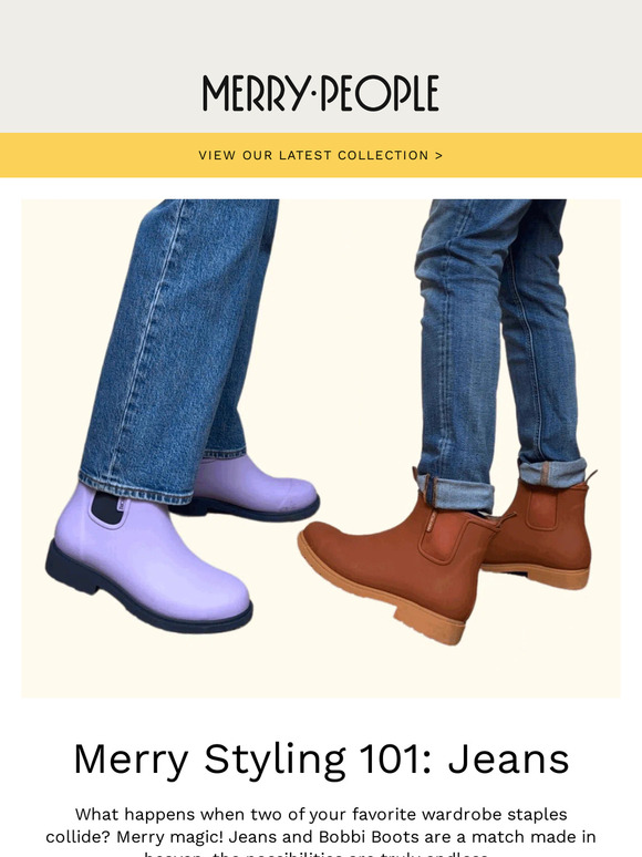 Merry People: HOW TO STYLE JEANS & YOUR MERRYS 👖 | Milled