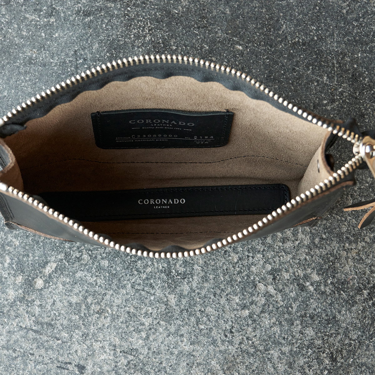 Coronado Leather: The NEW Utility Pouch In Black Horween® Chromexcel ...