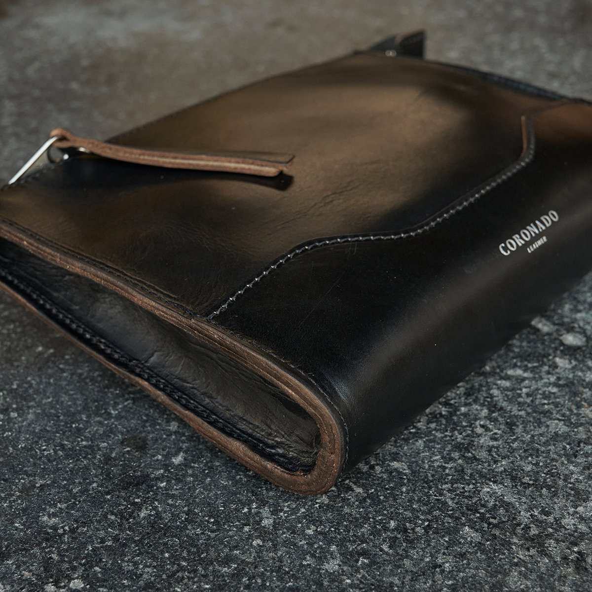 Coronado Leather: The NEW Utility Pouch In Black Horween® Chromexcel ...