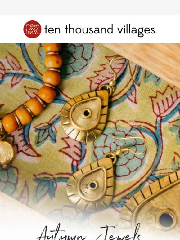 Ten Thousand Villages: New Jewelry for Fall | Milled