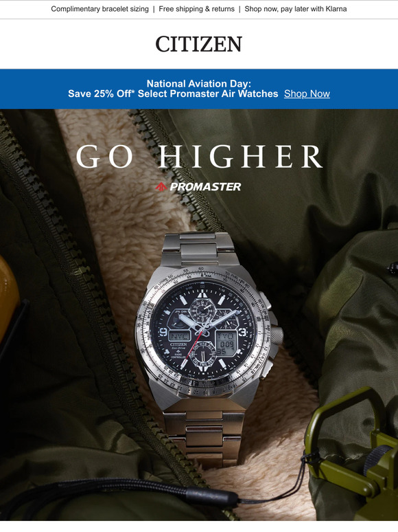 Citizen: Take Flight with the New Promaster Skyhawk A-T | Milled