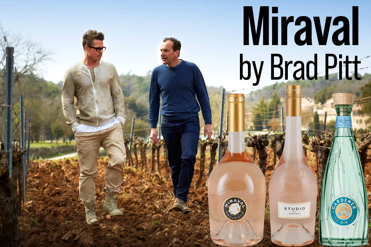 Silkes Weinkeller: Die Brad Pitt Reihe: Miraval Rosé bis Gardener Gin ...
